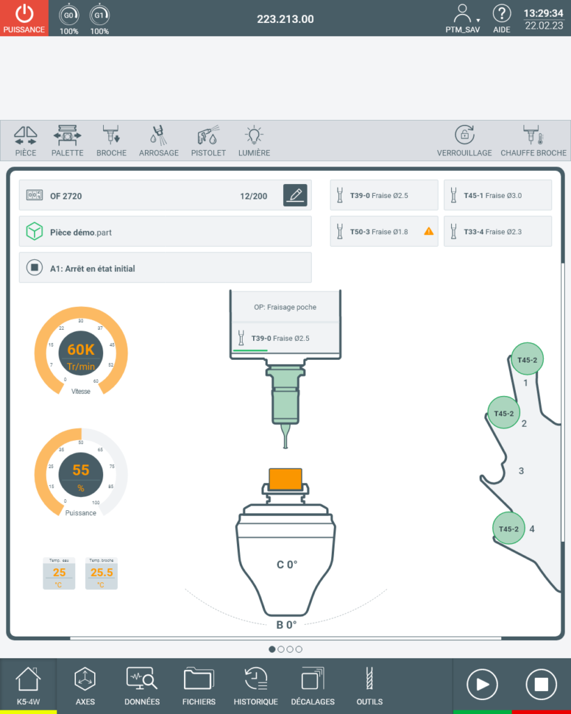 K5-5 - Precitrame Machines SA